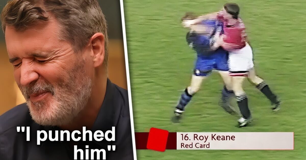 Roy Keane Breaks Down Every Red Card of His Career – His Most Savage…