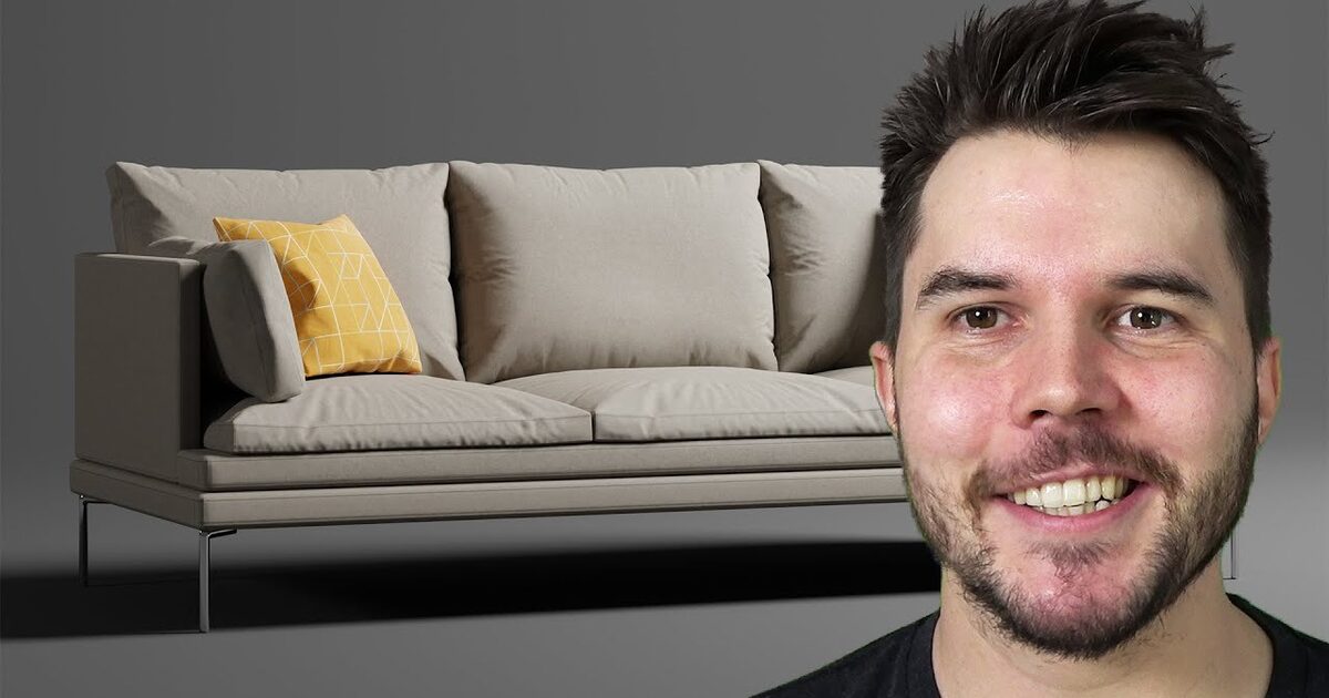 Blender Couch Model Tutorial Series